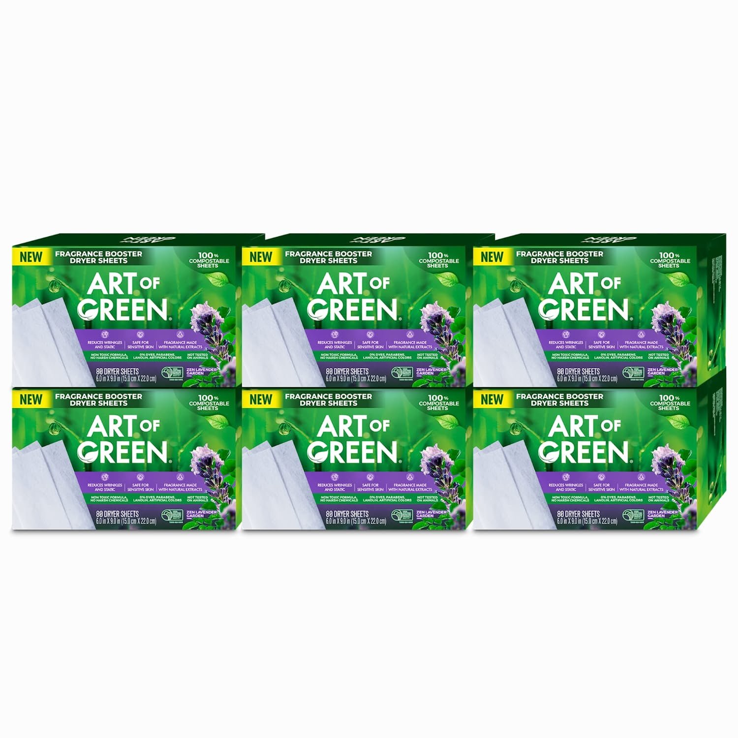 Art Of Green – Fragrance Booster Dryer Sheets – Shanvi LLC